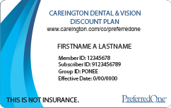 Careington Dental & Vision Plan Employer Funded Plan | Home