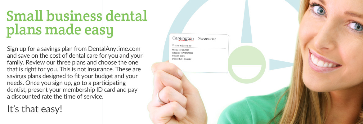 DentalAnytime.com's Careington Savings Plans - Starting at $6.95/Mo